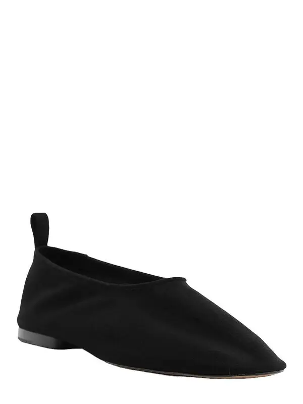 Schutz Hadley Suede Ballet Flats - Black