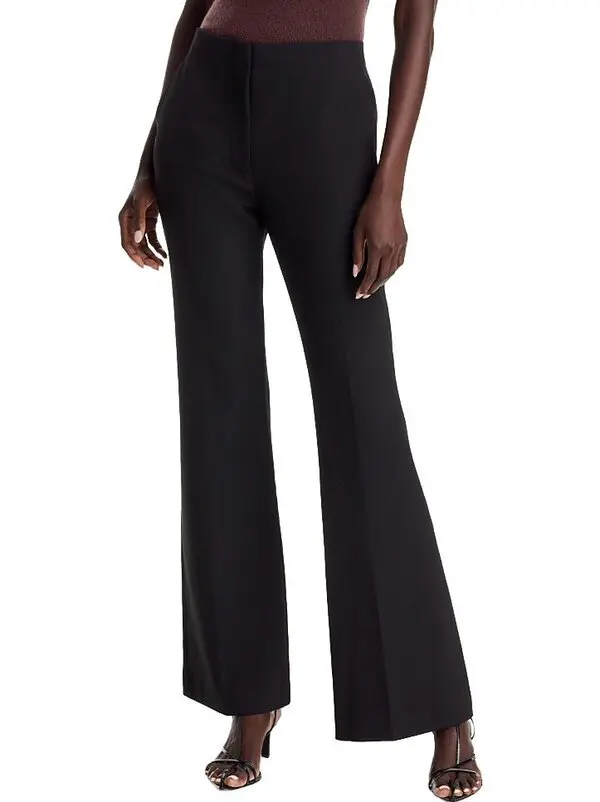 Simkhai Kenna" Tailored Straight Leg Pants - Black