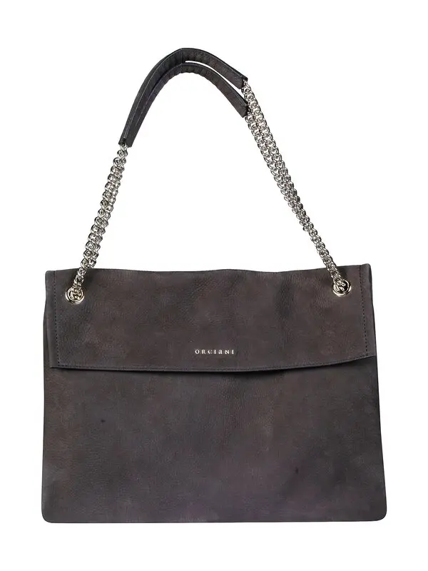 Orciani Chic Midi Handbag - Marrone