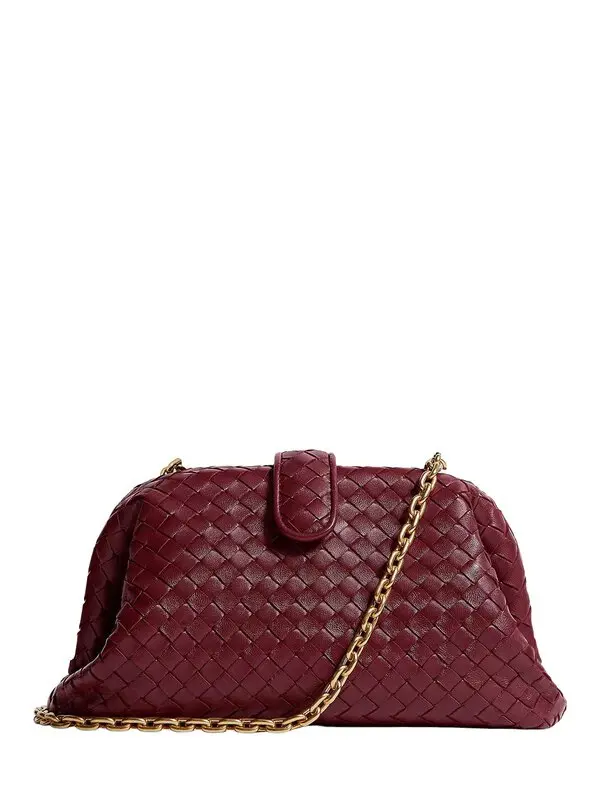 Bottega Veneta Lauren 1980 Intrecciato Leather Handbag - Multicolor