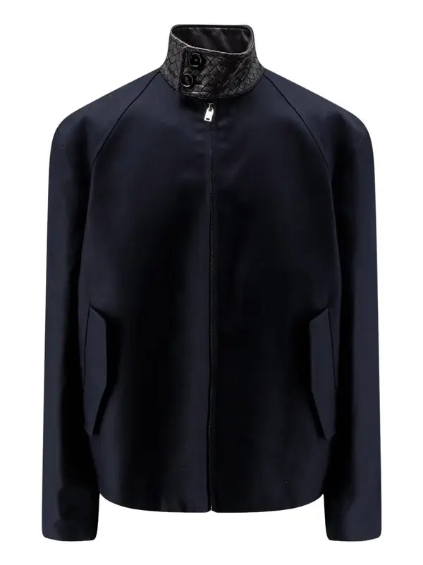 Bottega Veneta Harrington Compact Cotton Gabardine Jacket - Multicolor