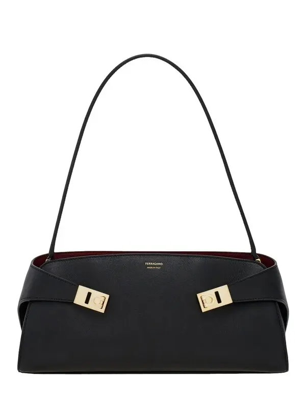 FERRAGAMO East-west Leather Shoulder Bag - Multicolor