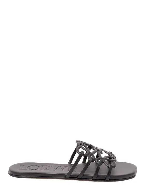 Loewe Petal Anagram Slides - Multicolor