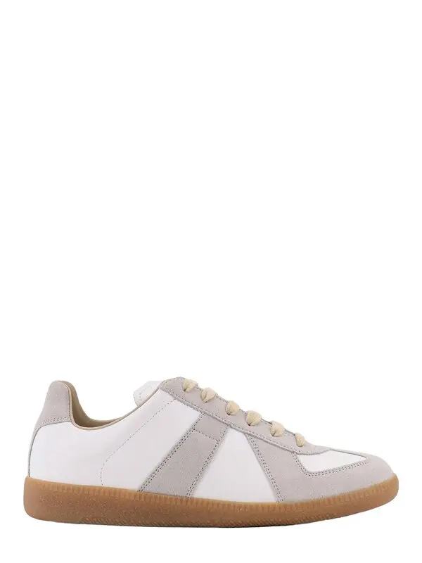 MAISON MARGIELA Leather Sneakers - Black