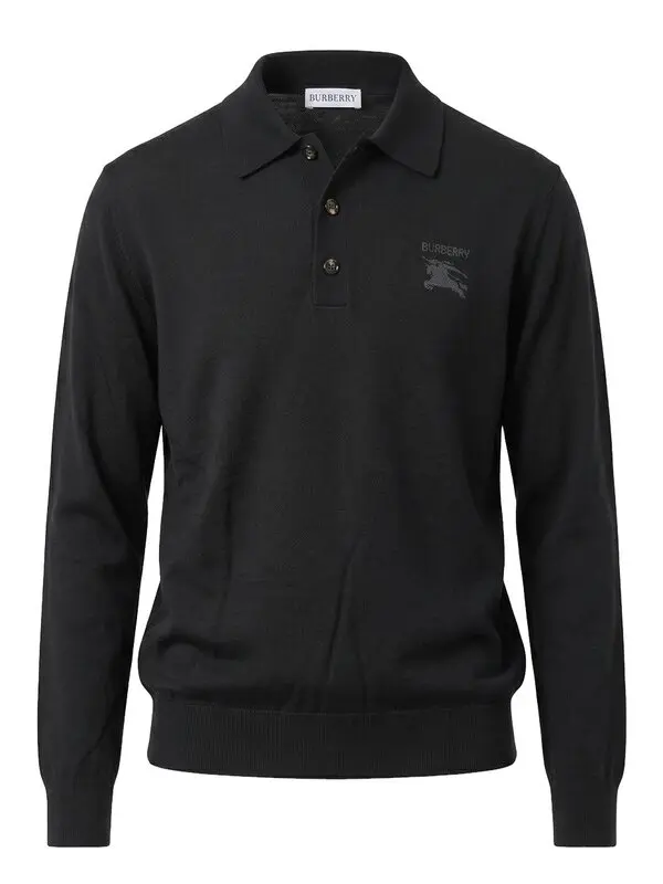 Burberry Emory Polo Sweater - Multicolor