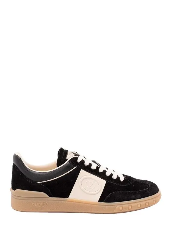 Valentino Garavani Calfskin Leather Sneakers - Multicolor