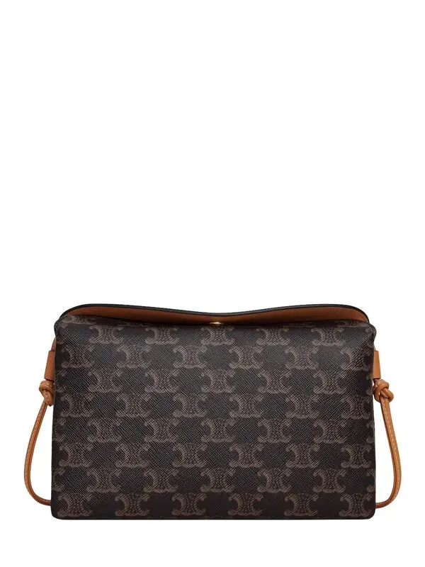 Celine Triomphe Canvas Trio Crossbody Bag - Multicolor