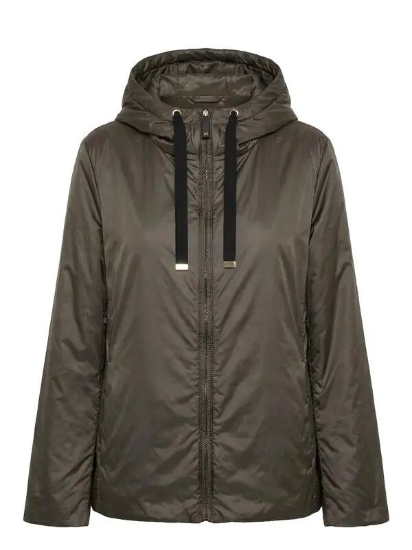 Max Mara Hooded Zip-up Jacket - Multicolor