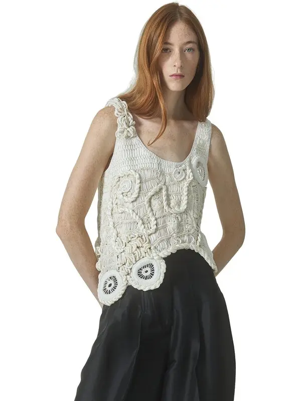 HEIRLOME India Top - Ivory