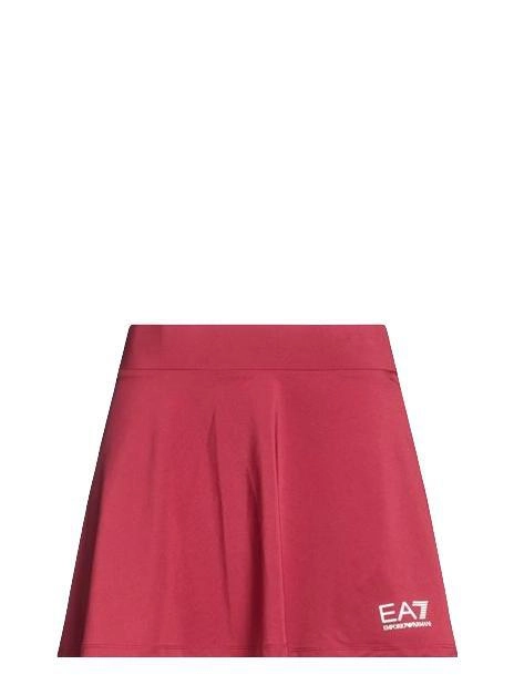 EA7 Athletic Skirt With Built-in Shorts - Red