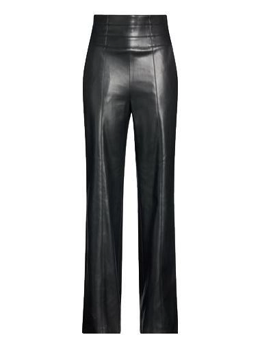 MANILA GRACE Straight-leg Quilted Pants - Black