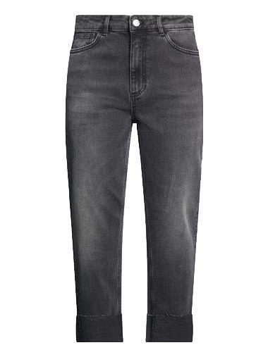 MANILA GRACE Cotton And Elastane Jeans - Black