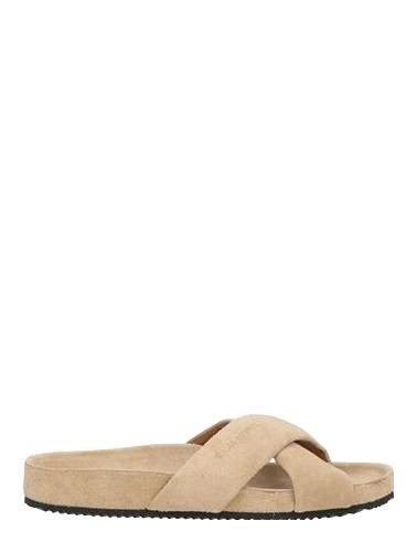 WALES BONNER Suede Leather Sandals - Beige