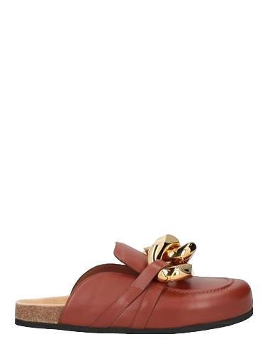 JW Anderson Mules & Clogs Rust Size Calfskin - Red