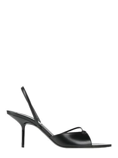 Victoria Beckham Sandals Size Kidskin - Black