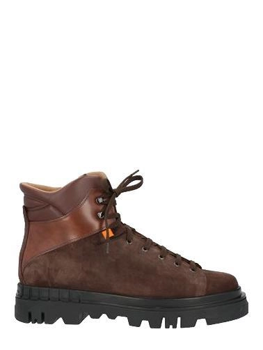 Santoni Leather Ankle Boots - Brown