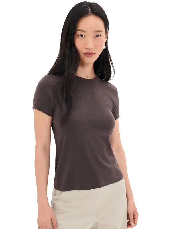 Vince Shrunken 90s Tee - Iron