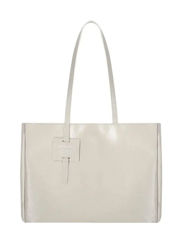 MARHEN.J Neutrals Anna Shoulder Bag - Beige/black