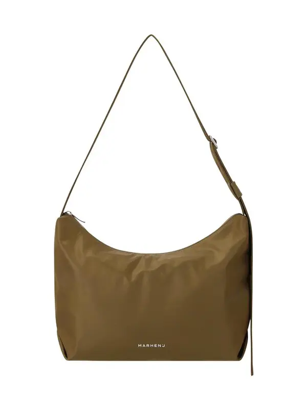 MARHEN.J Emma Recycled Nylon Shoulder Bag - Green