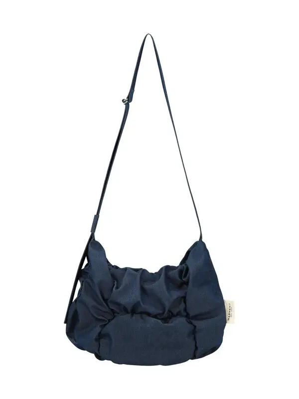 MARHEN.J Popcorn Swing Nylon Denim Shoulder Bag - Blue