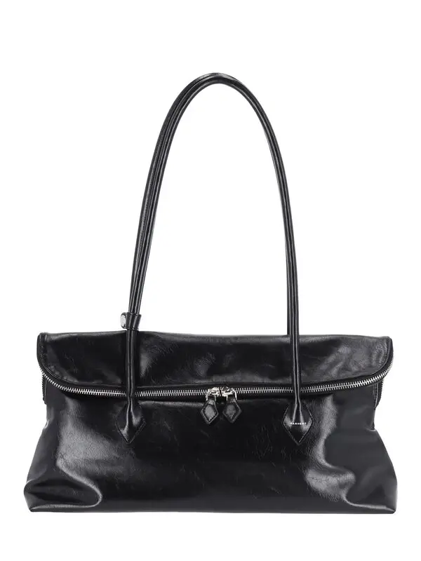MARHEN.J Margaret Vegan Leather Shoulder Bag - Black