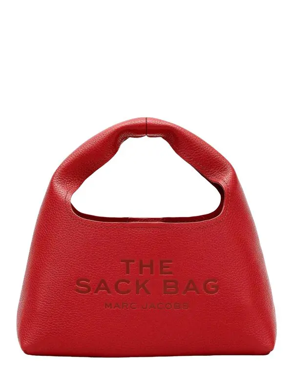Marc Jacobs Mini Logo Patch Sack Bag - Red