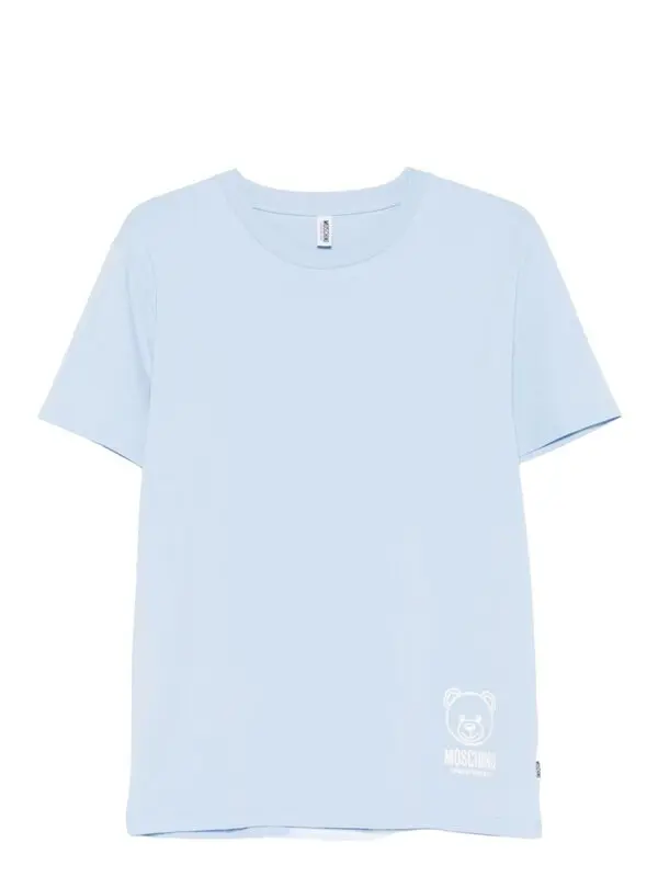 Moschino Teddy Bear-print T-shirt - Blue
