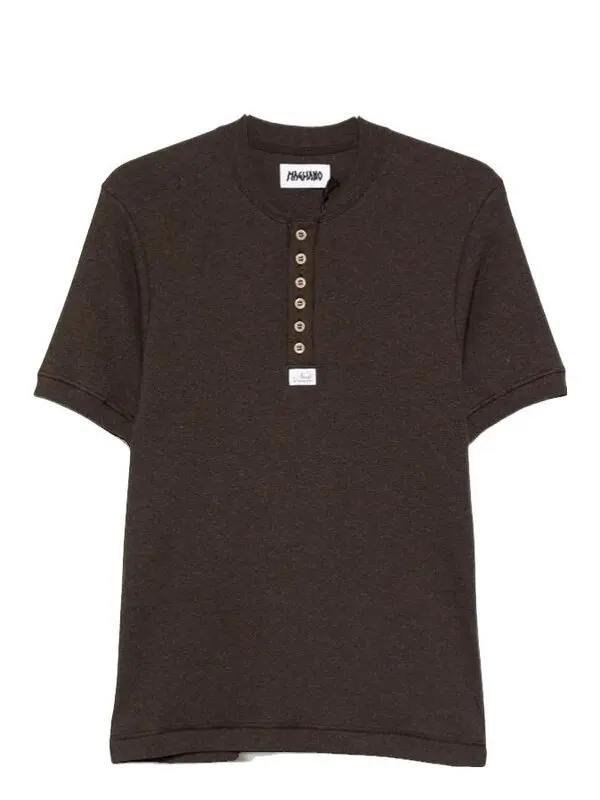 MAGLIANO Crew Neck T-shirt - Brown