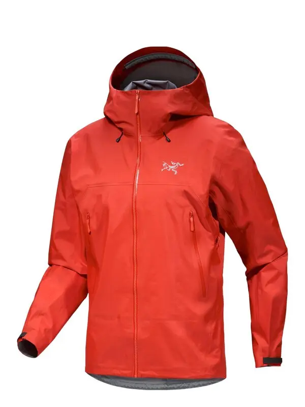 Arc'teryx Beta Sl Jacket Lightweight Waterproof Shell - Red