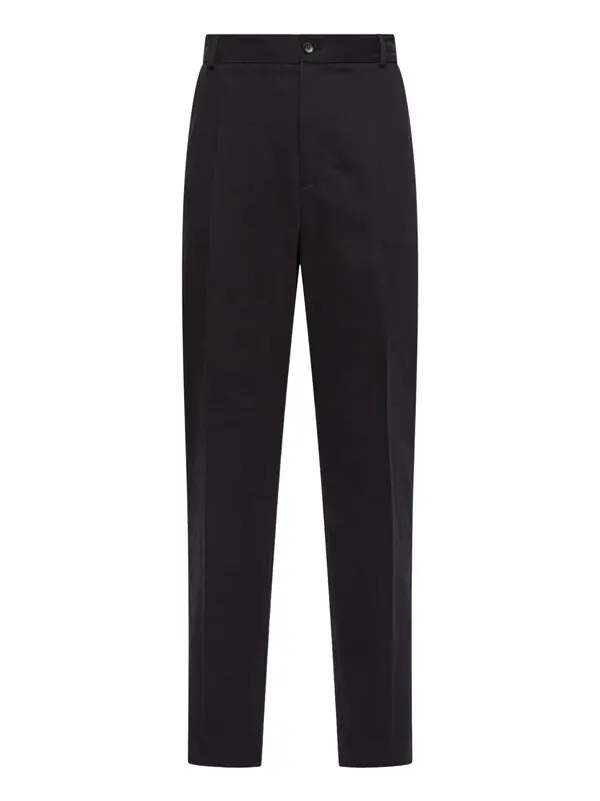 Moncler Tailored Cotton Pants - Black