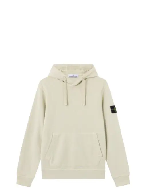 Stone Island Regular-fit Hooded Sweatshirt - Sand