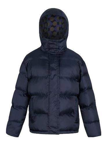 REGATTA Orla Kiely Flowers Quilted Oversized Jacket - Navy