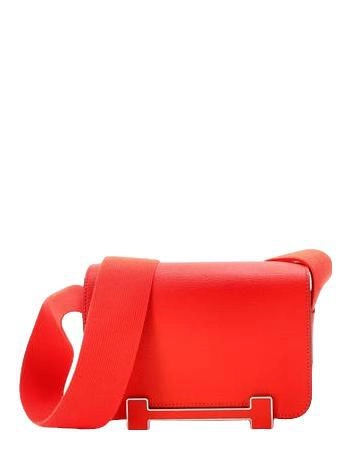 Hermès Geta Bag Chevre Mysore - Orange