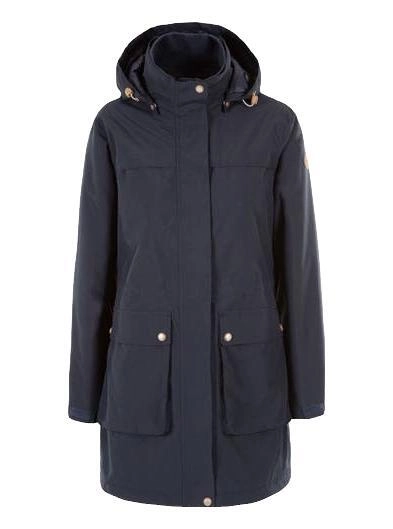 TRESPASS Lyrics Jacket - Navy