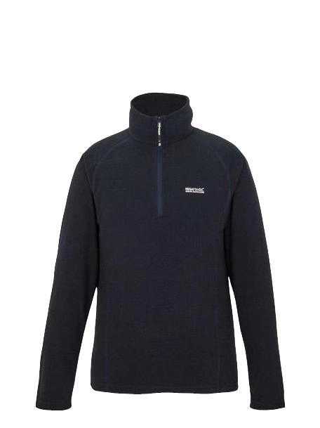 REGATTA Quarter Zip Fleece Top - Navy