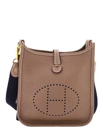 Hermès Evelyne Bag Gen Iii Clemence Tpm - Grey