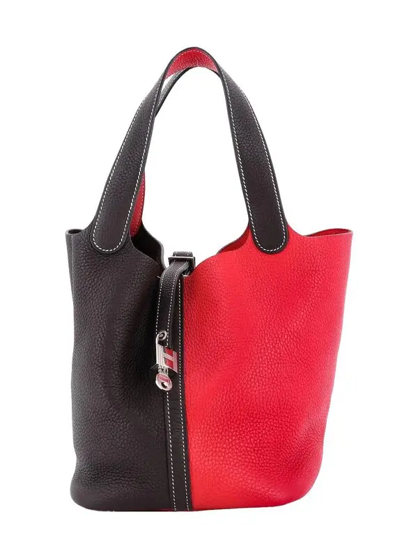 Hermès Picotin Lock Bag Bicolor Clemence Mm - None
