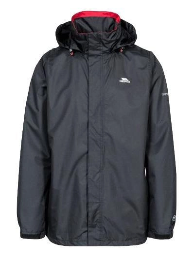 TRESPASS Fraser Ii Waterproof Jacket - Black