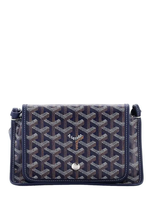 Goyard Plumet Clutch Wallet Coated Canvas - Blue