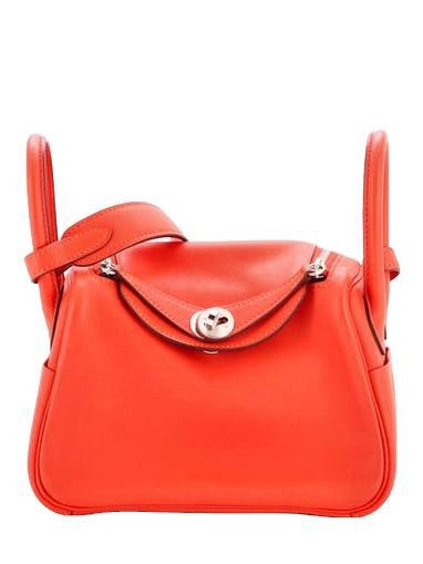 Hermès Lindy Bag Swift Mini - Red