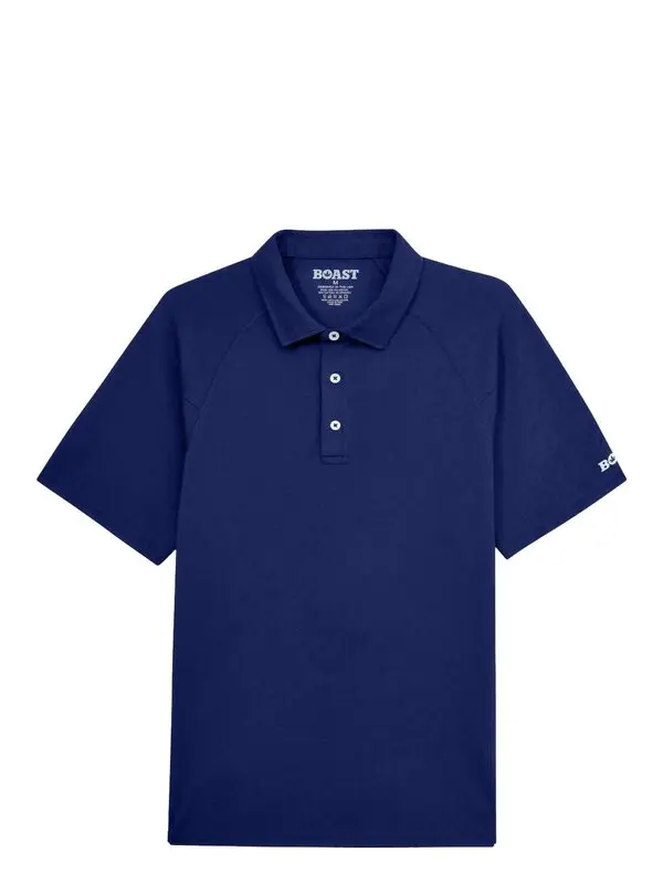 Boast Performance Raglan Polo 2.0 - Navy