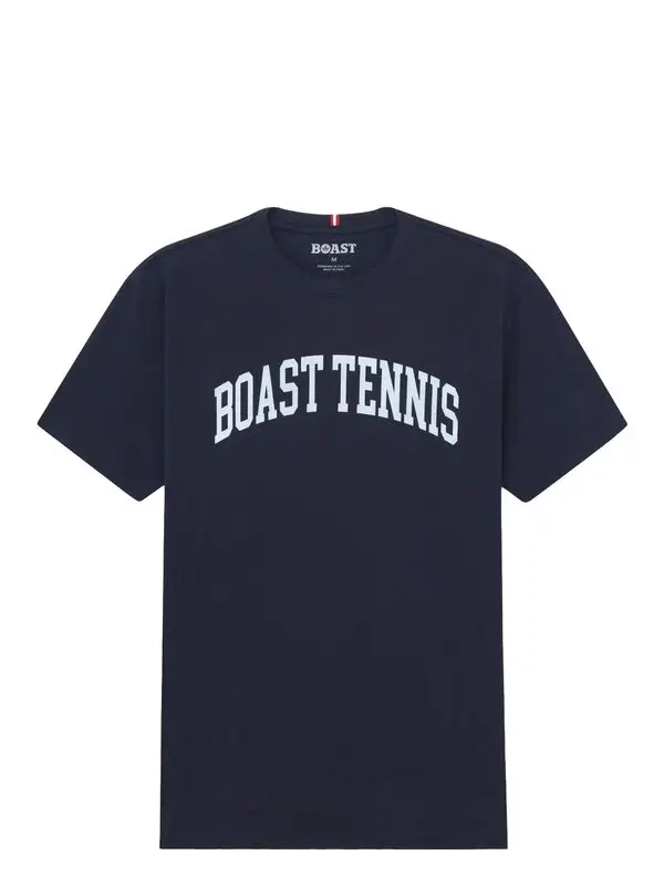 Boast Tennis Tee - Navy White
