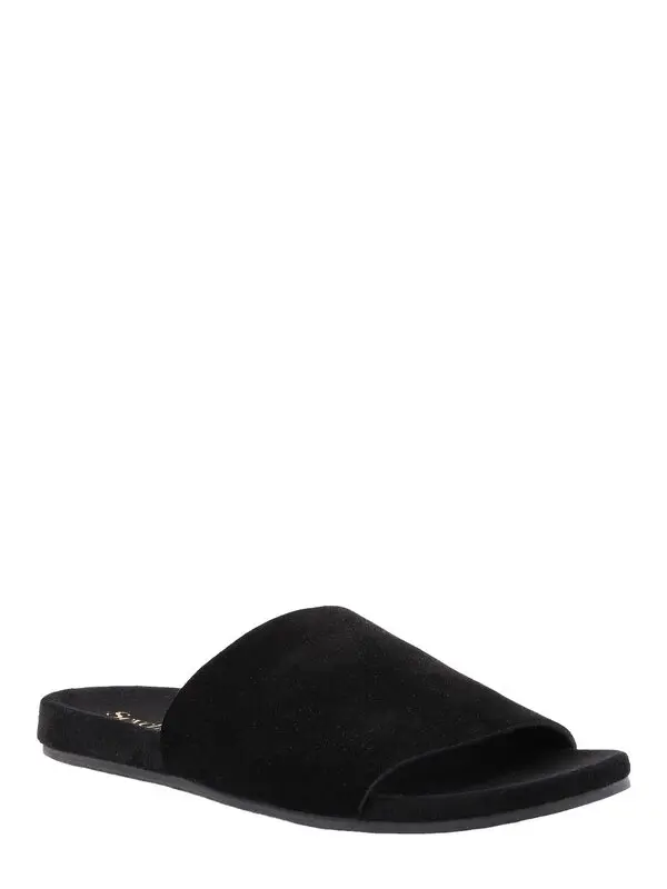 Seychelles Bungalow Slide Sandal - Black