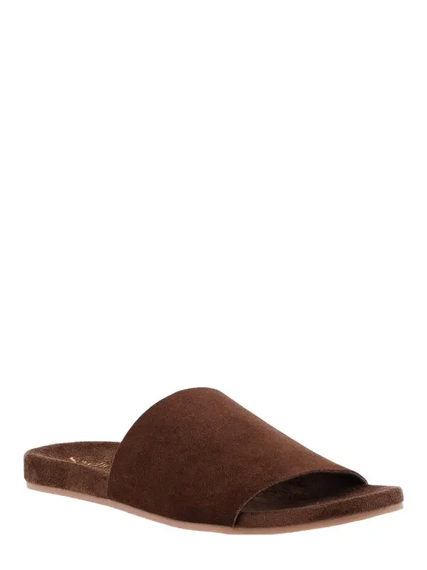 Seychelles Bungalow Slide Sandal - Chocolate