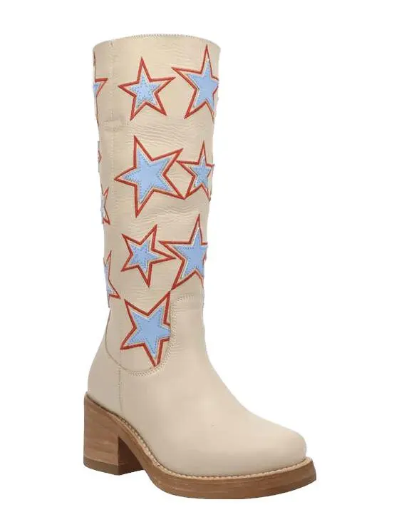 DINGO American Dream Tall Boot - Cream