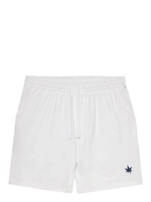 Boast Peak Performance 2-in-1 Tennis Shorts - White Navy