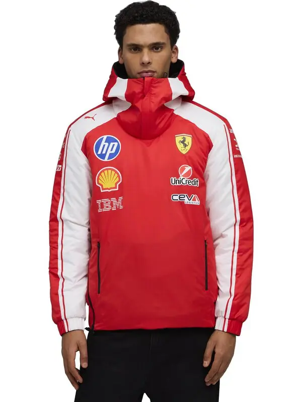 PUMA Scuderia Ferrari Replica Reversible Track Jacket - Red