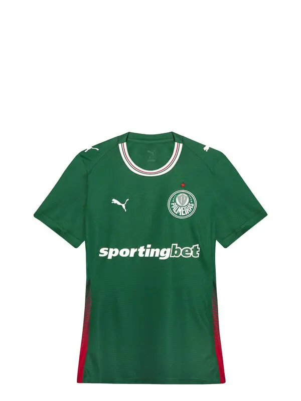 PUMA Se Palmeiras Home Soccer Jersey - Green