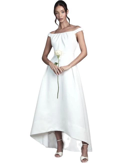 Coast Bardot A-line Maxi Dress - Ivory