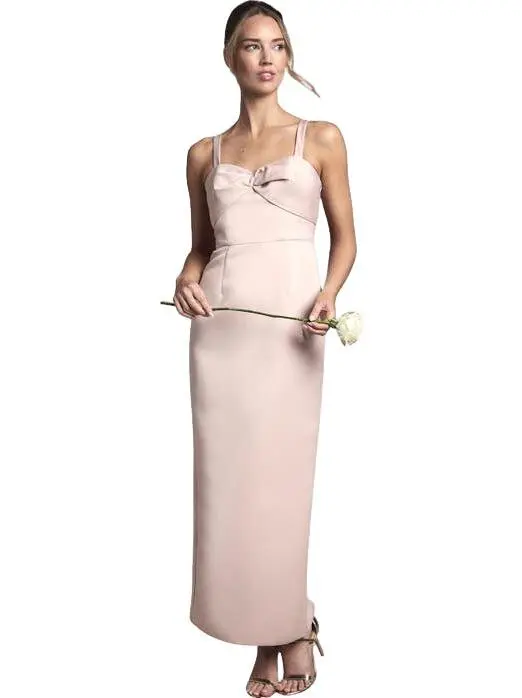 Coast Sweetheart Bow Maxi Dress - Blush
